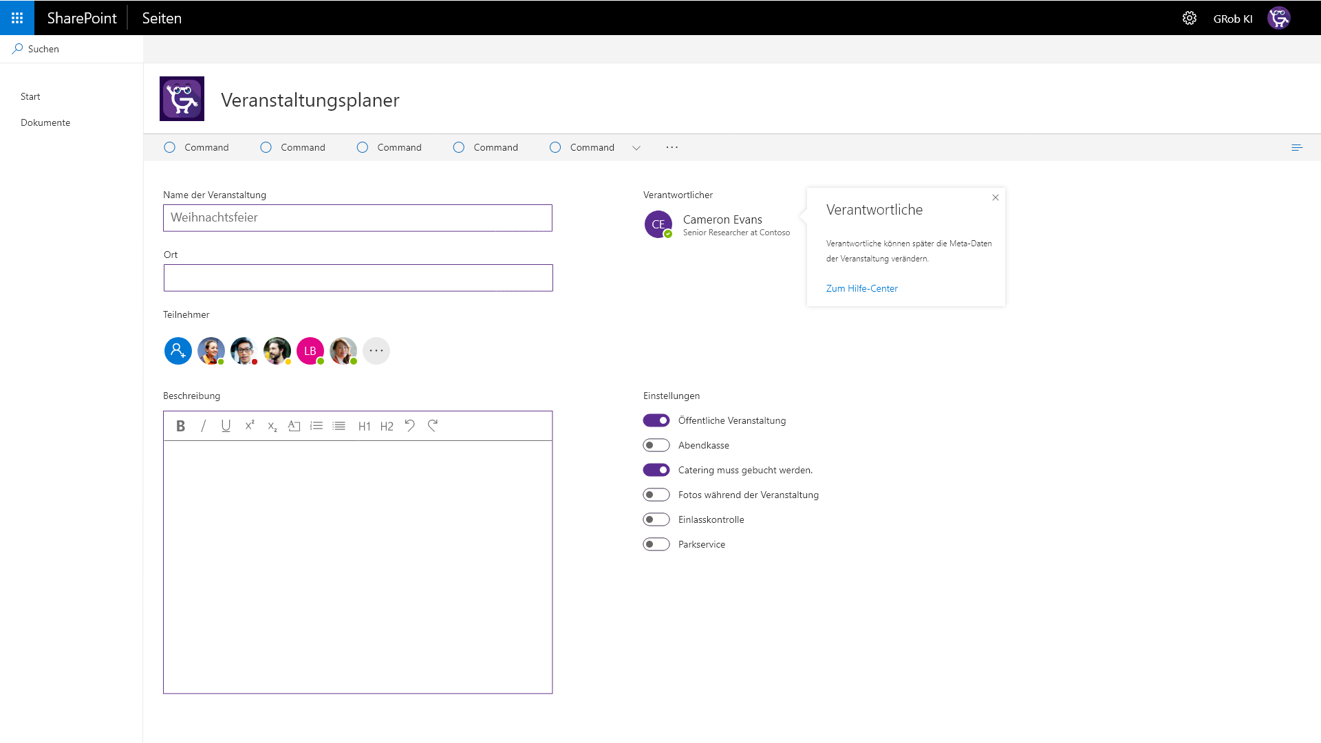Oberflächen-Attrappen mit Adobe XD und Office Fabric UI › Gate4 Oberflächen-Attrappen mit Adobe XD und Office Fabric UI › Gate4